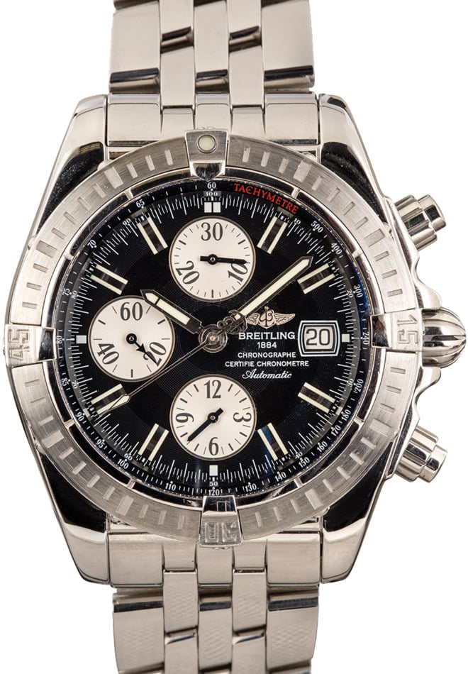 Buy Used Breitling Chronomat Evolution A1335611/B719 | Bob's Watches ...