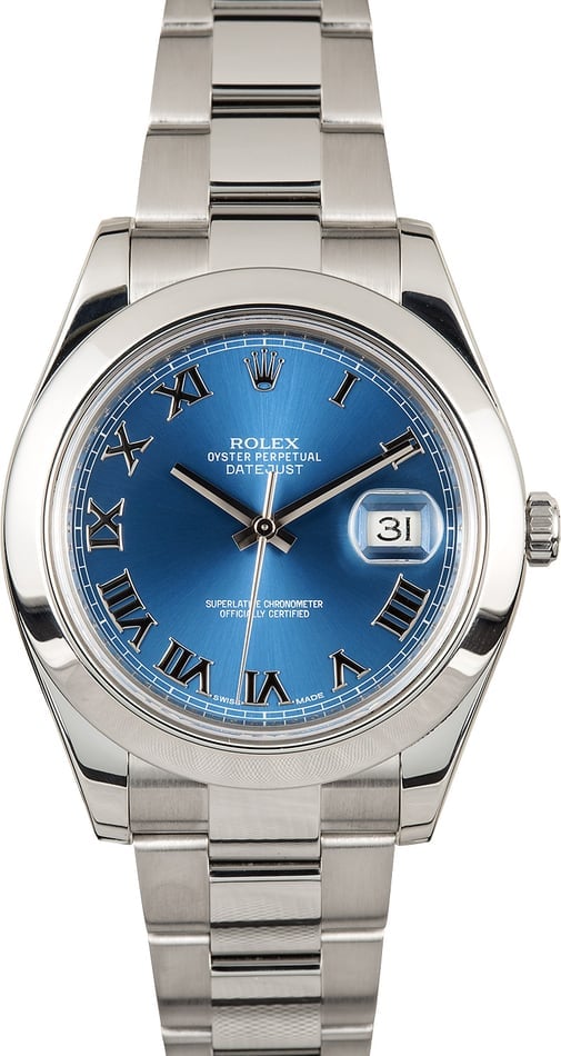 Buy Used Rolex Datejust II 116300 | Bob's Watches - Sku: 114254