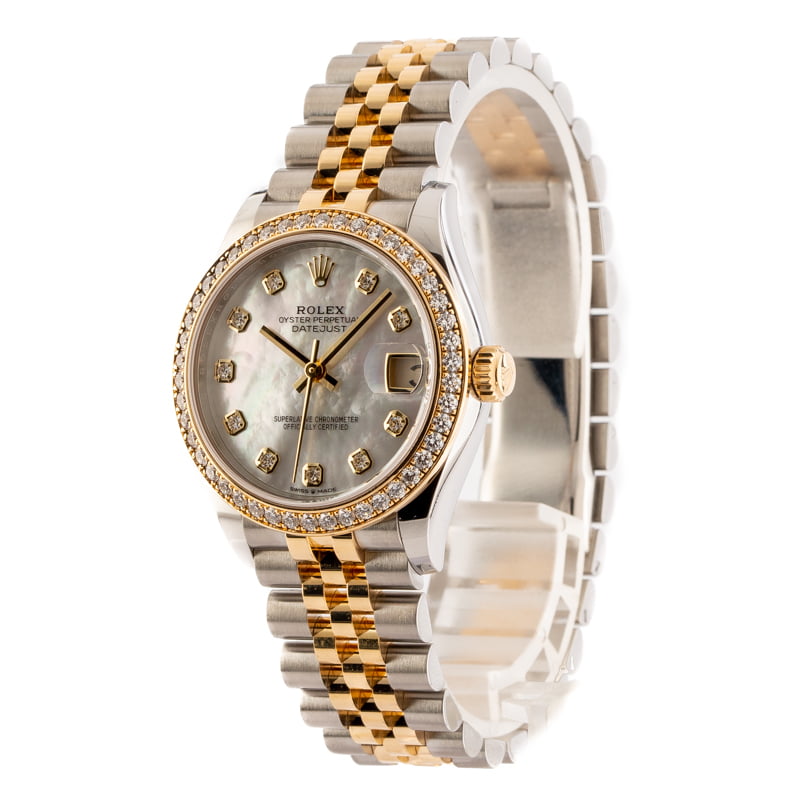 Buy Used Rolex Ladies Datejust 278383 | Bob's Watches - Sku: 153211