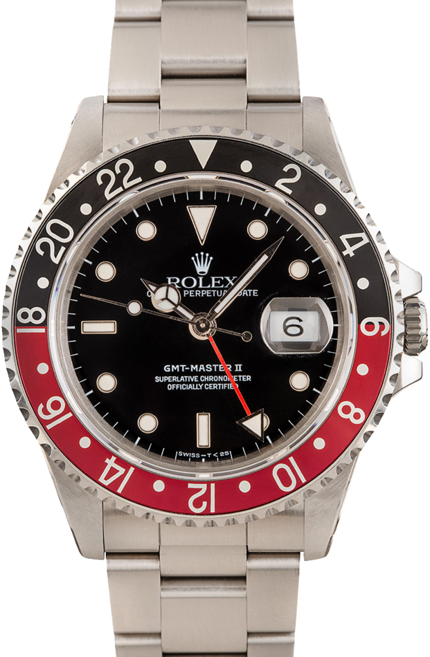 Rolex GMT II Ceramic Bezel Watch at Bobs - 100% Authentic Rolex