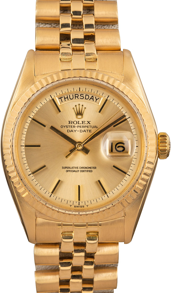 Buy Vintage Rolex Day-Date 1803 | Bob's Watches - Sku: 151326