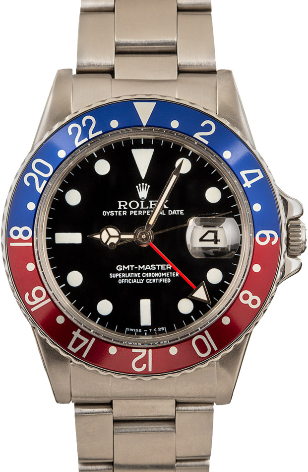 Buy Used Rolex GMT-Master 16750 | Bob's Watches - Sku: 148045