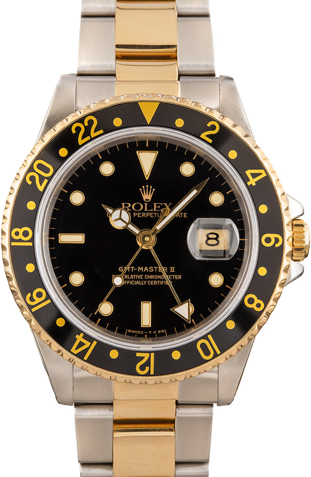 Rolex GMT Master II Steel & Gold - Save 50% at Bob's Watches