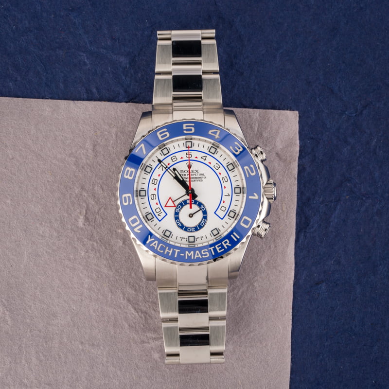 Buy Used Rolex Yacht-Master II 116680 | Bob's Watches - Sku: 152788
