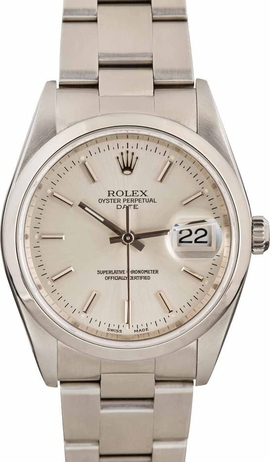 Buy Used Rolex Date 15200 | Bob's Watches - Sku: 155242