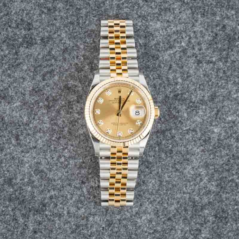 Buy Used Rolex Datejust 36 126233 | Bob's Watches - Sku: 180248