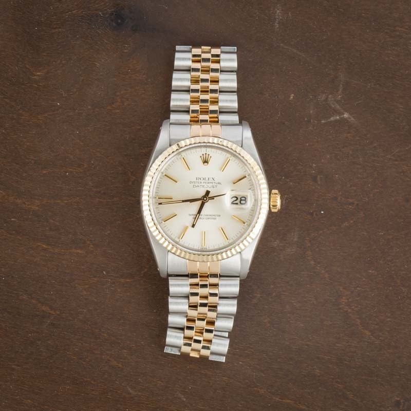 Buy Used Rolex Datejust 36 16013 | Bob's Watches - Sku: 183130