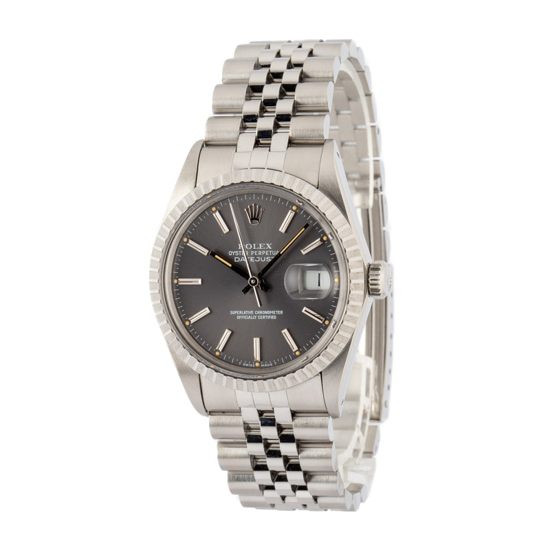 Buy Used Rolex Datejust 36 16030 | Bob's Watches - Sku: 181295