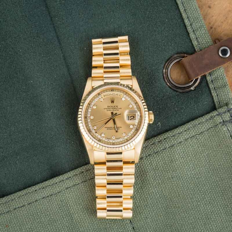 Buy Used Rolex Day-Date 36 18238 | Bob's Watches - Sku: 175101