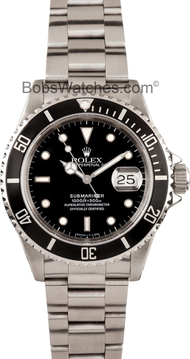 Rolex Submariner - Get the best Rolex Prices at Bob's Watches