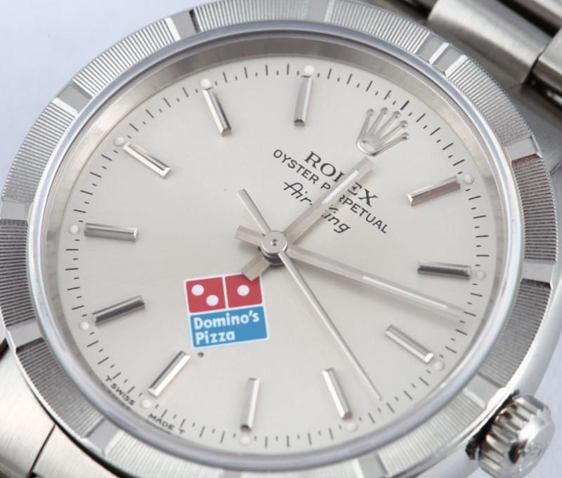 Rolex Air-King 14010 Dominos - King In Stainless Steel 14010 at Bob's!