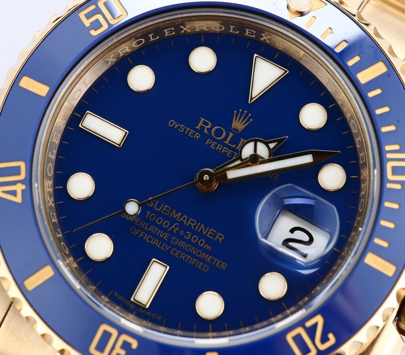 Rolex 18K Submariner 116618