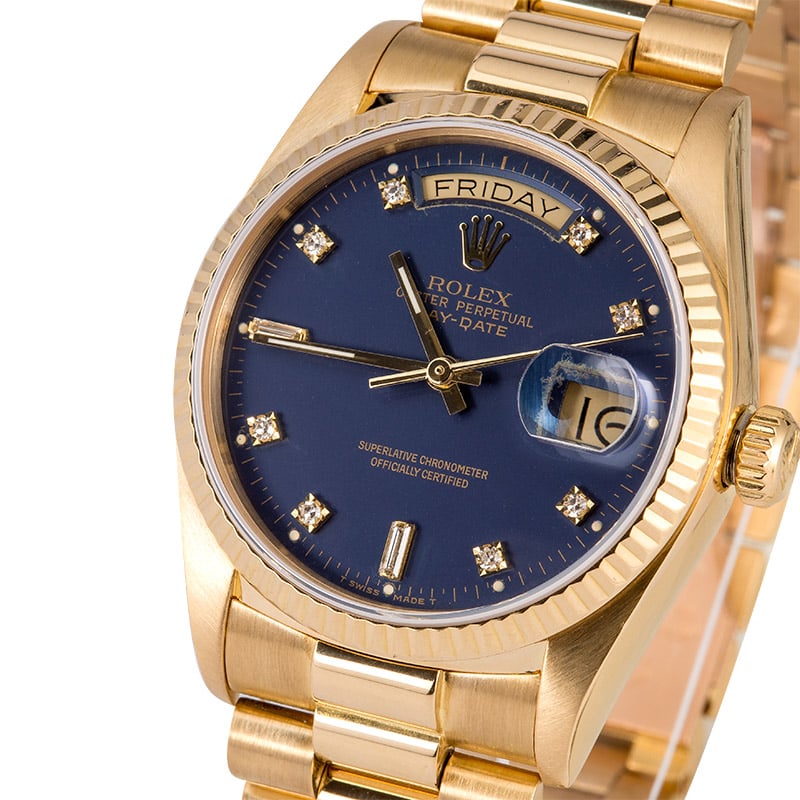 Rolex President Diamond Day-Date 18038