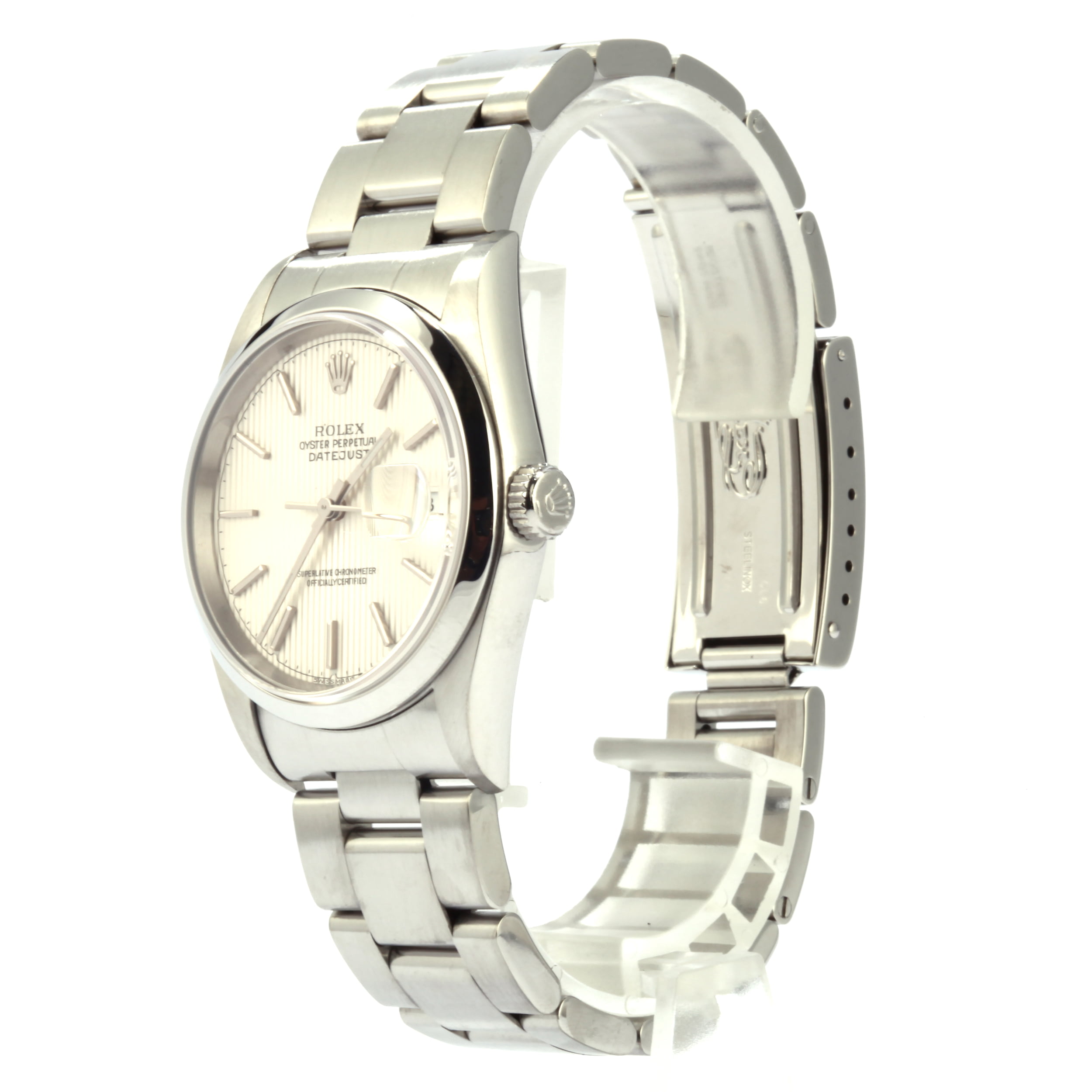 Buy Used Rolex Datejust 16200 | Bob's Watches - Sku: 122492