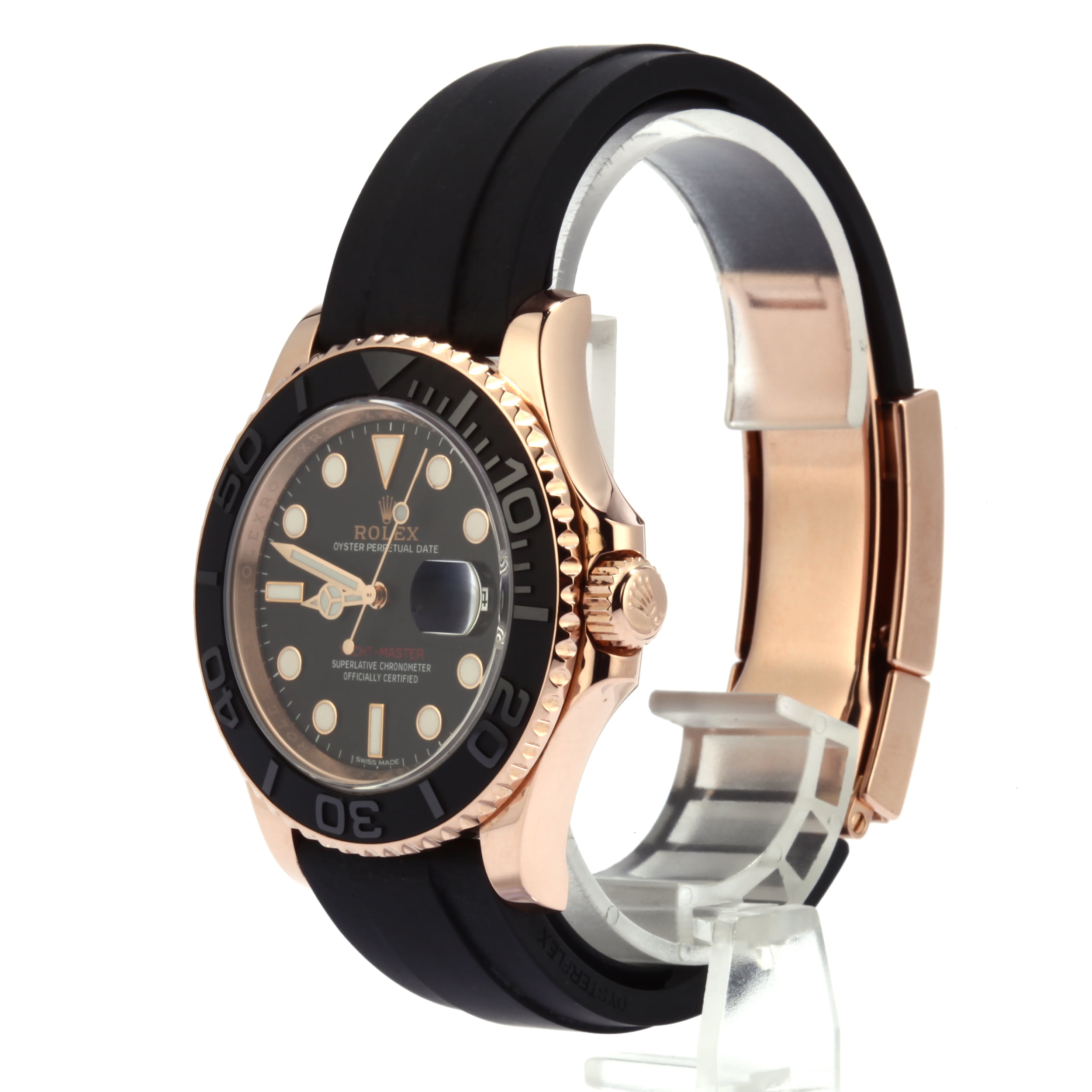 Buy Used Rolex Yacht-Master 116655BKSRS | Bob's Watches - Sku: 126156