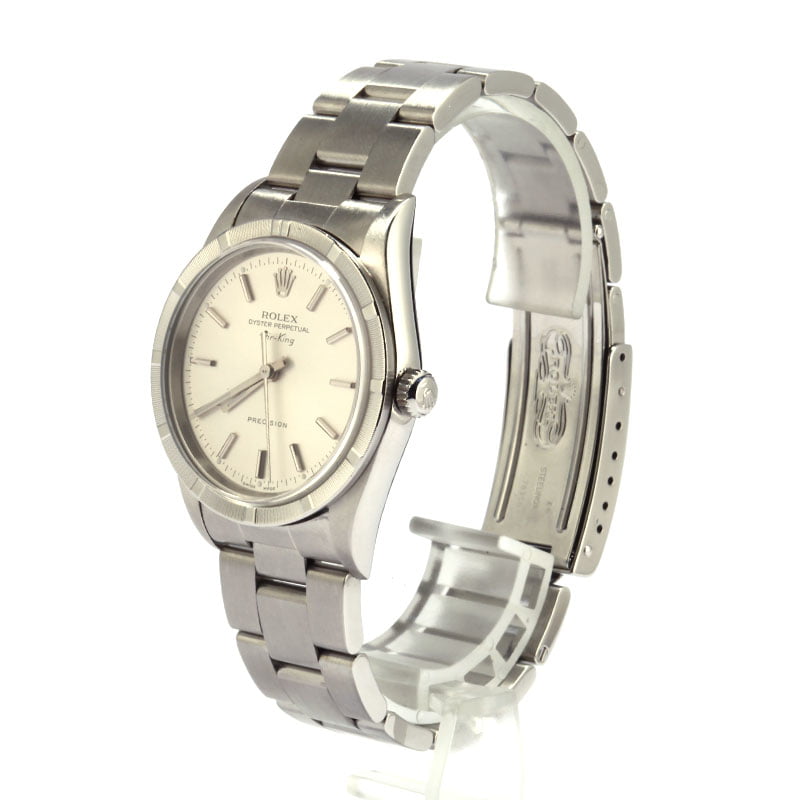 Rolex Air-King 14010 Silver Dial