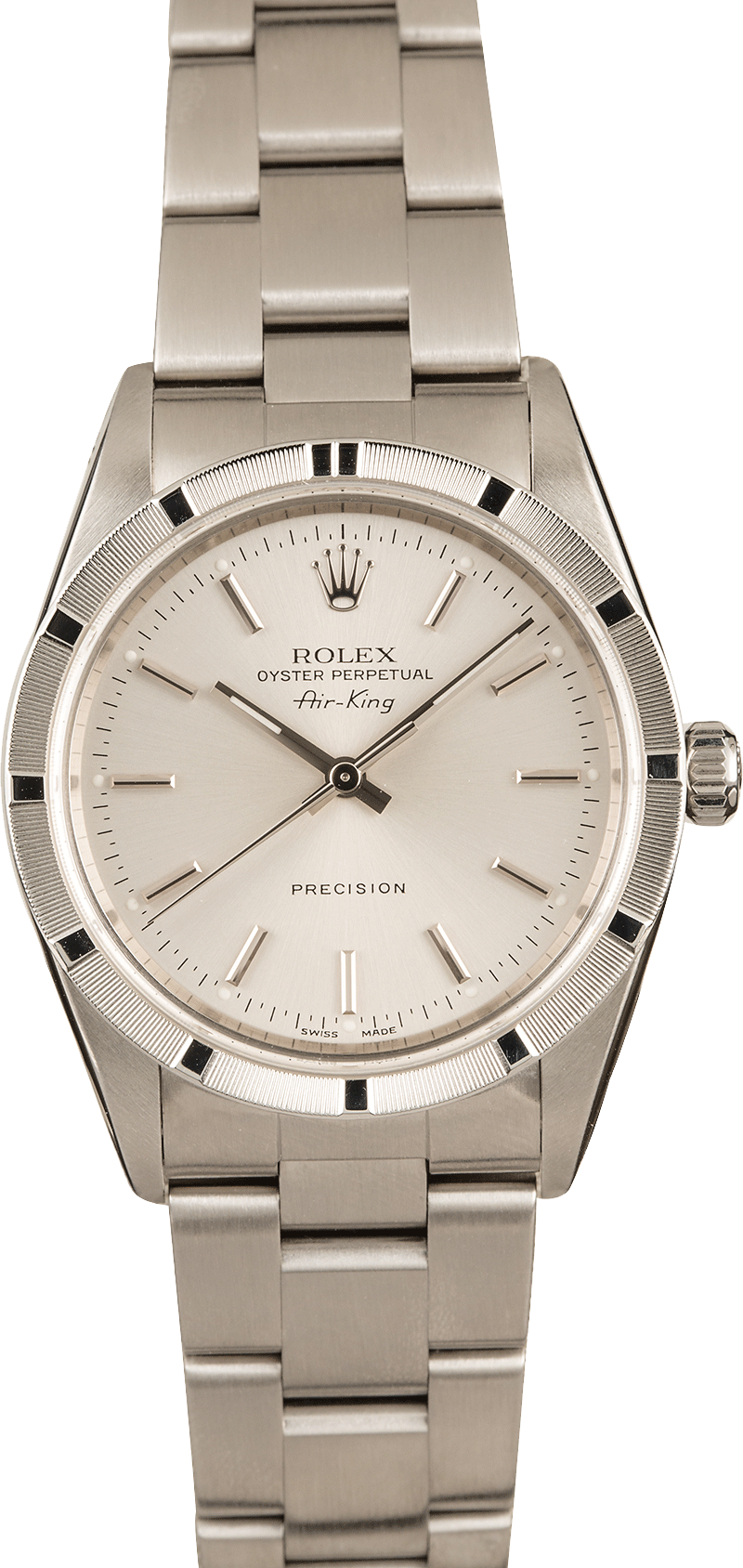 Rolex Air-King 14010 Silver Dial