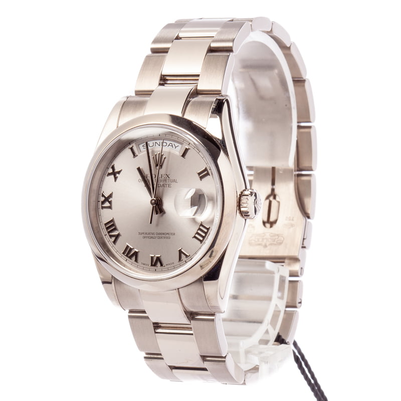 Buy Used Rolex Day-Date 118209 | Bob's Watches - Sku: 149562