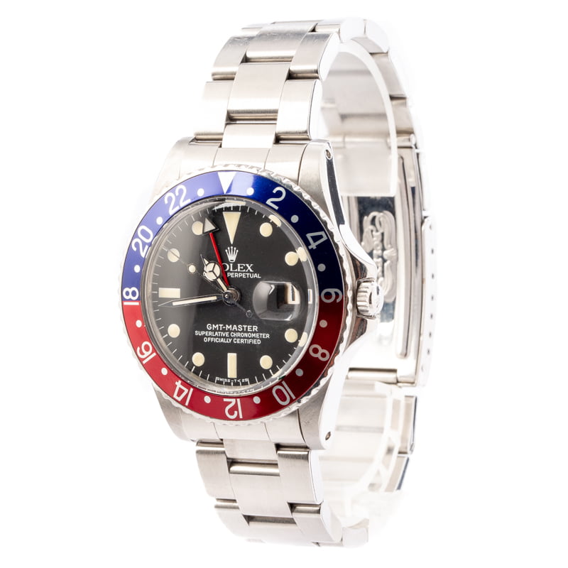 Buy Vintage Rolex GMT 1675 | Bob's Watches - Sku: 151417