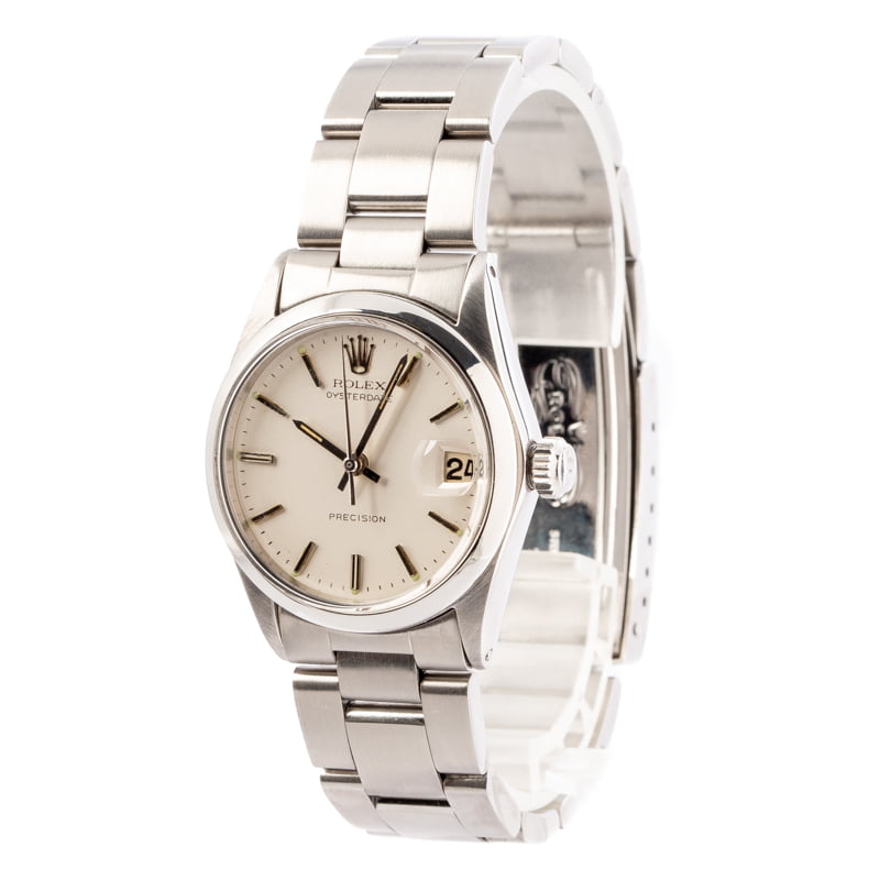 Buy Vintage Rolex OysterDate 6466 | Bob's Watches - Sku: 146355 T