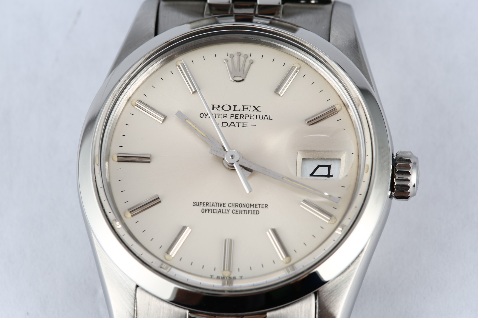 Rolex Date Ref. 15000 Steel - 100% Authentic