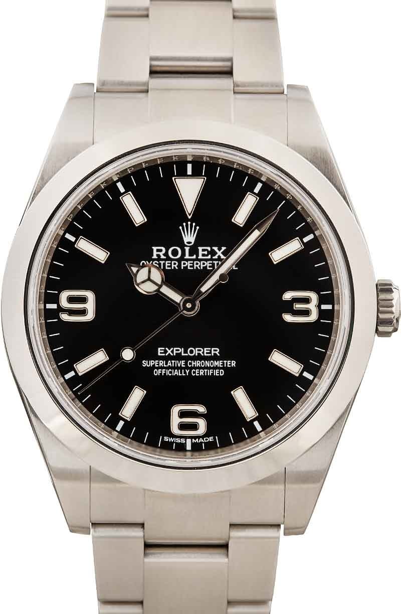 Buy Used Rolex Explorer 214270 | Bob's Watches - Sku: 155754