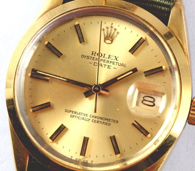 1983 Vintage Rolex Date 15505 - Certified Pre