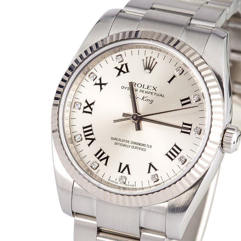 Buy Used Rolex Air-King 114234 | Bob's Watches - Sku: 113347