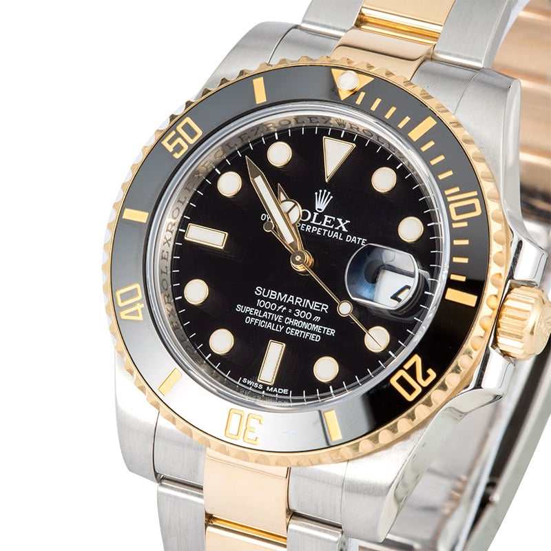 Buy Used Rolex Submariner 116613 | Bob's Watches - Sku: 112921