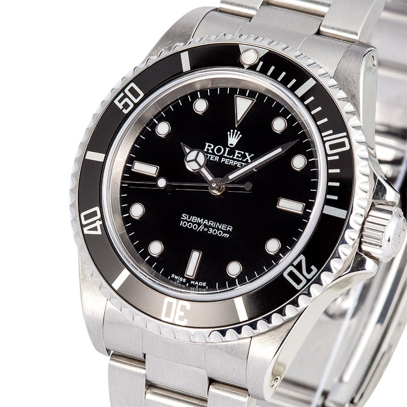 Rolex Submariner 14060 No Date 100% Genuine