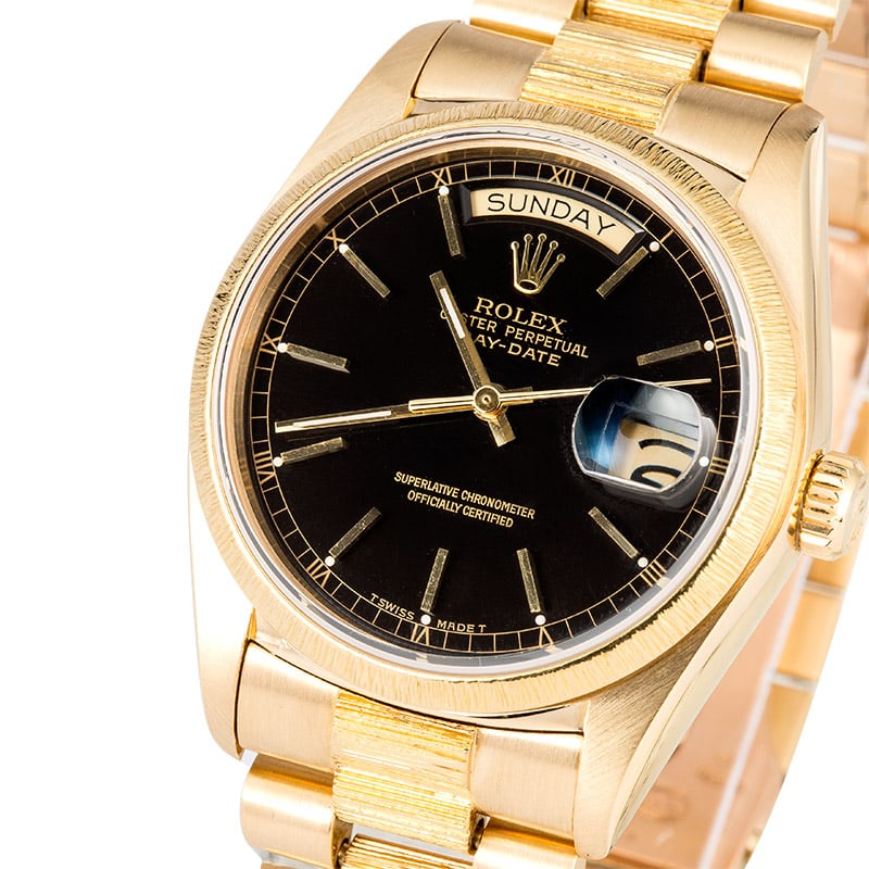 Rolex President 18078 Bark