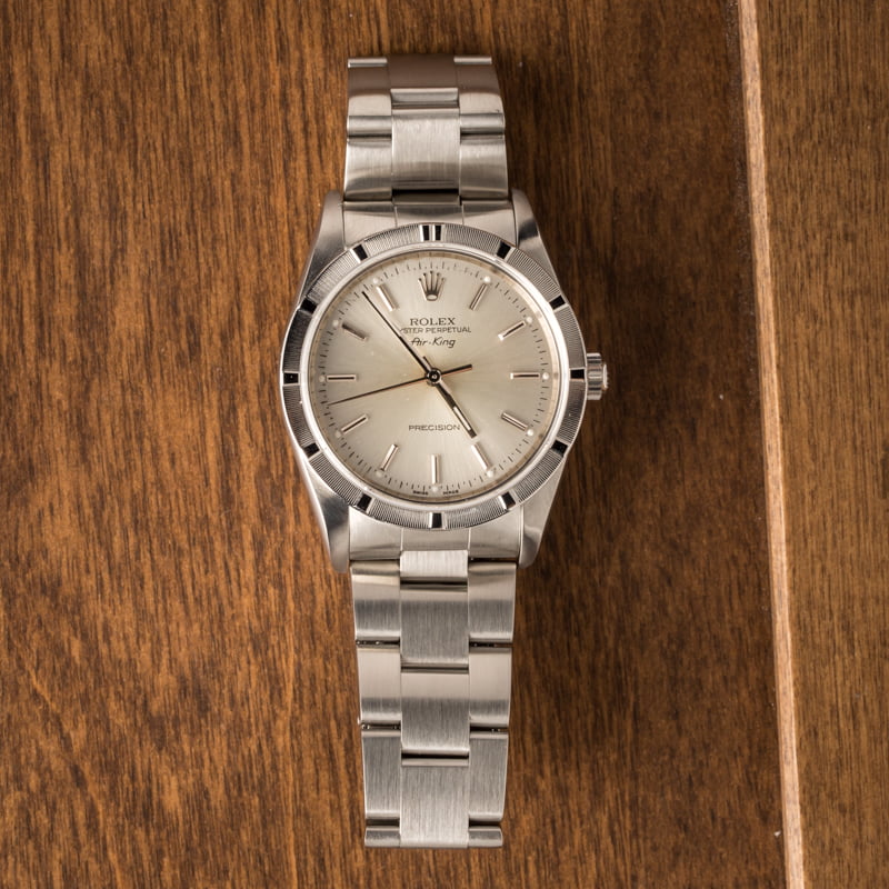 Buy Used Rolex Air-King 14010 | Bob's Watches - Sku: 149301 x