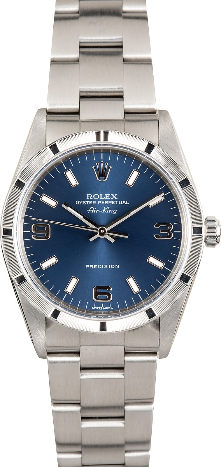 Rolex Air-King 14010 Stainless Steel Blue