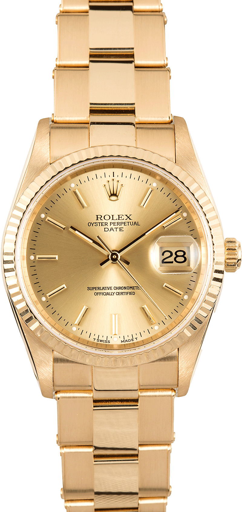 Buy Used Rolex Date 15238 | Bob's Watches - Sku: 114001