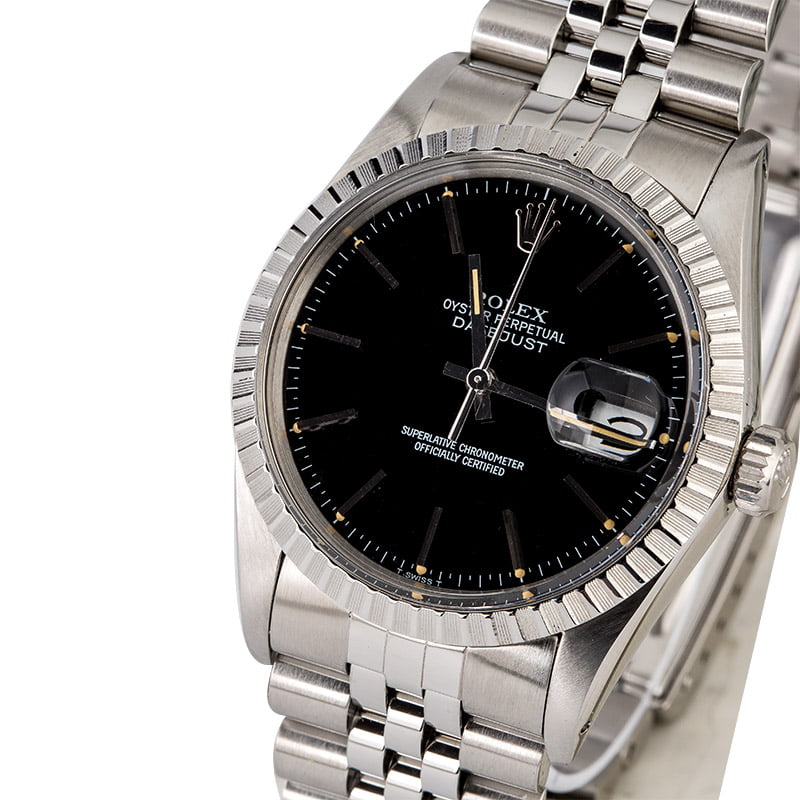 Rolex Datejust 16030 Black Dial