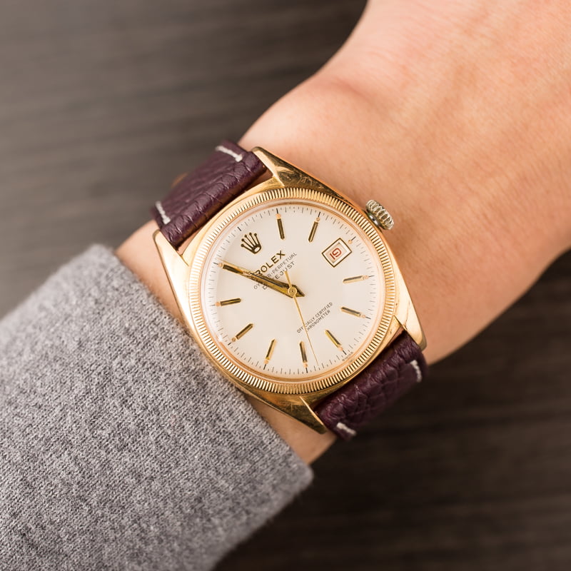 Buy Vintage Rolex Datejust 6105 | Bob's Watches - Sku: 123973