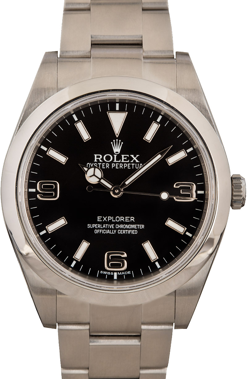 Buy Used Rolex Explorer 214270 | Bob's Watches - Sku: 151277