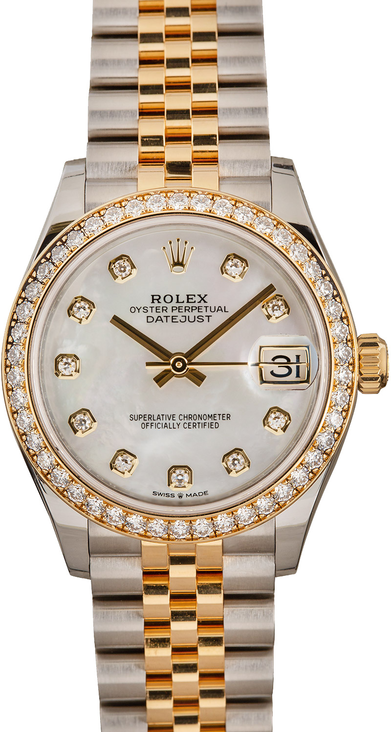Buy Used Rolex Ladies Datejust 278383 | Bob's Watches - Sku: 153211
