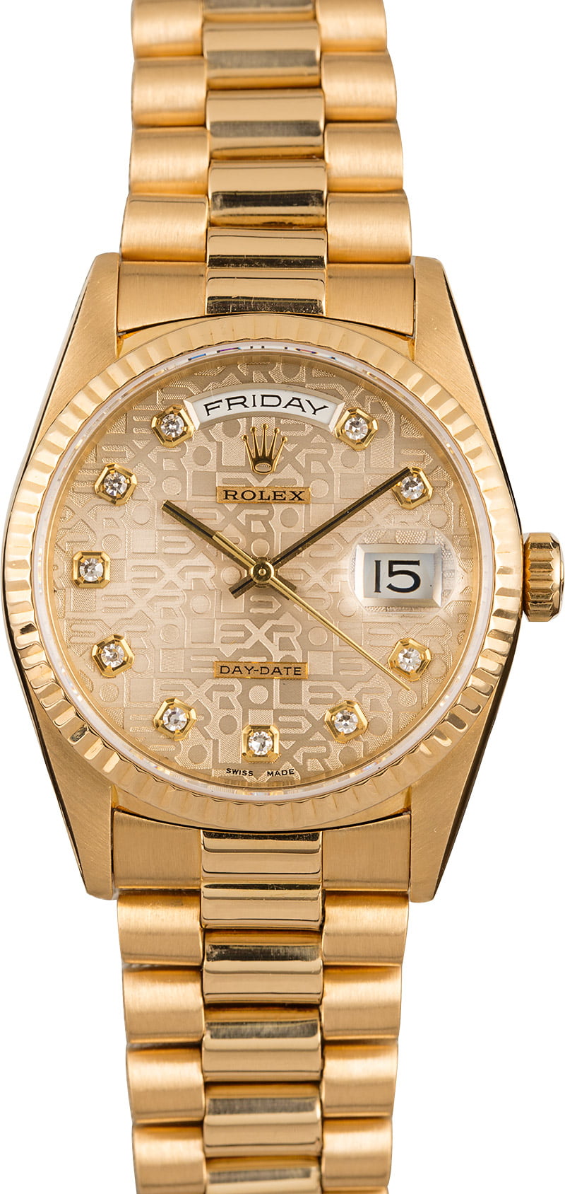Buy Used Rolex President 18348 | Bob's Watches - Sku: 130780
