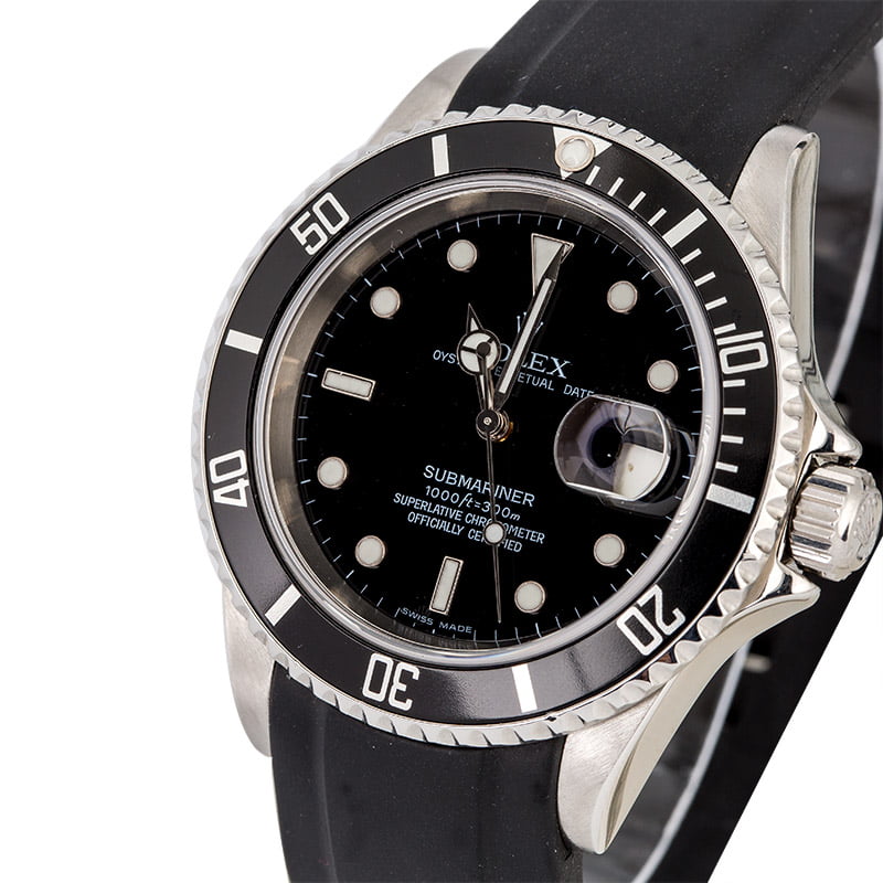 Rolex Submariner 16610 Rubber Everest Strap