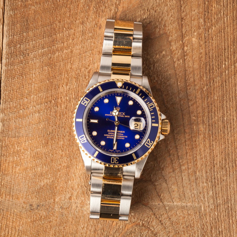 Buy Used Rolex Submariner 16613 | Bob's Watches - Sku: 152269