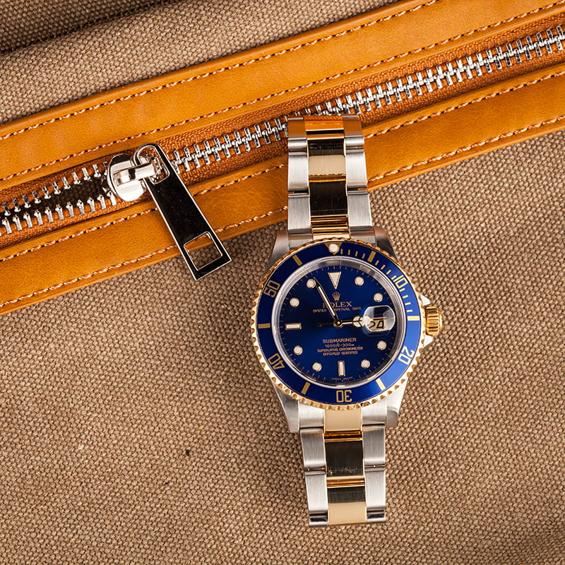 Buy Used Rolex Submariner 16613T | Bob's Watches - Sku: 130335