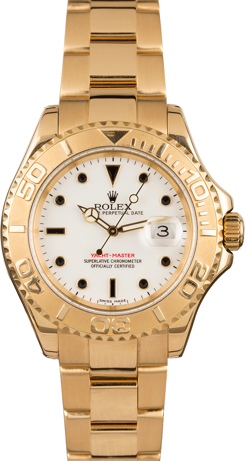 Buy Used Rolex Yacht-Master 16628 | Bob's Watches - Sku: 127470
