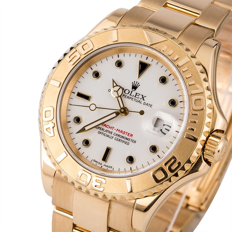 Buy Used Rolex Yacht-Master 16628 | Bob's Watches - Sku: 127470