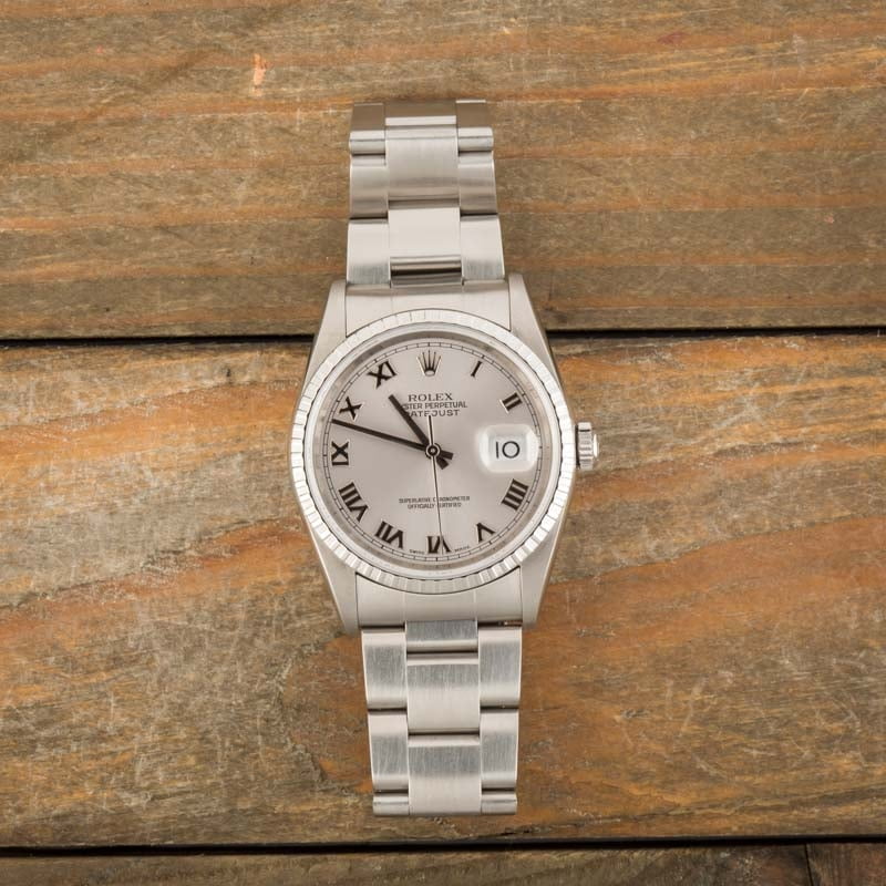 Buy Used Rolex Datejust 16220 | Bob's Watches - Sku: 157966