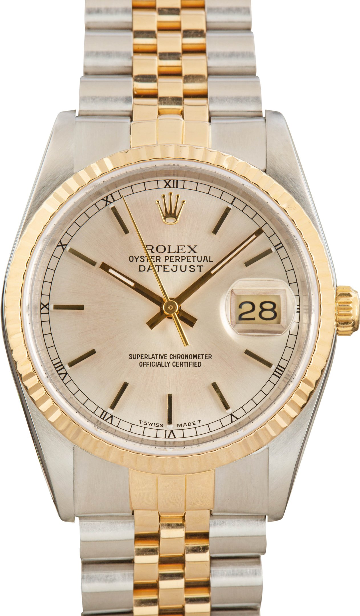 Buy Used Rolex Datejust 36 16233 | Bob's Watches - Sku: 183647