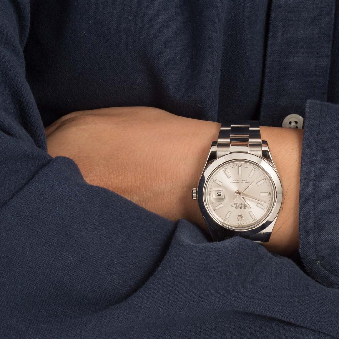 Buy Used Rolex Datejust II 116300 | Bob's Watches - Sku: 158599