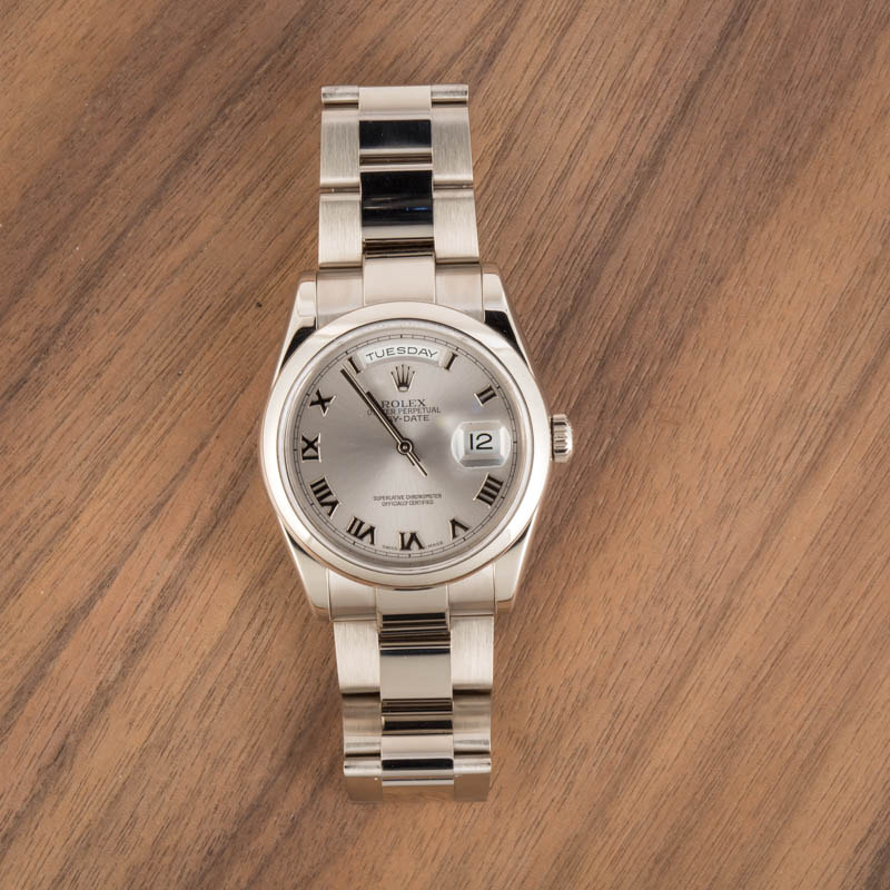 Buy Used Rolex Day-Date 118209 | Bob's Watches - Sku: 160946 PL