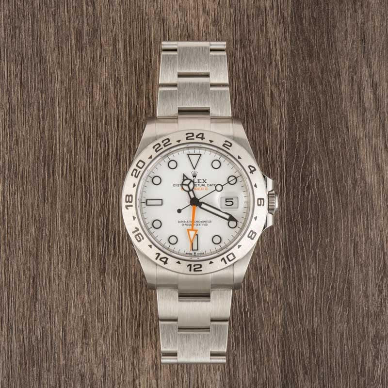Buy Used Rolex Explorer II 226570 | Bob's Watches - Sku: 161958