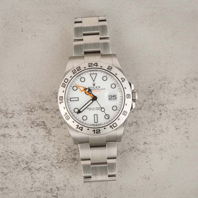 Buy Used Rolex Explorer II 226570 | Bob's Watches - Sku: 158244